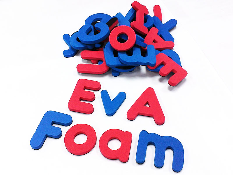 EVA Magnetic letters(red, blue) - High quality EVA Magnetic letters(red ...